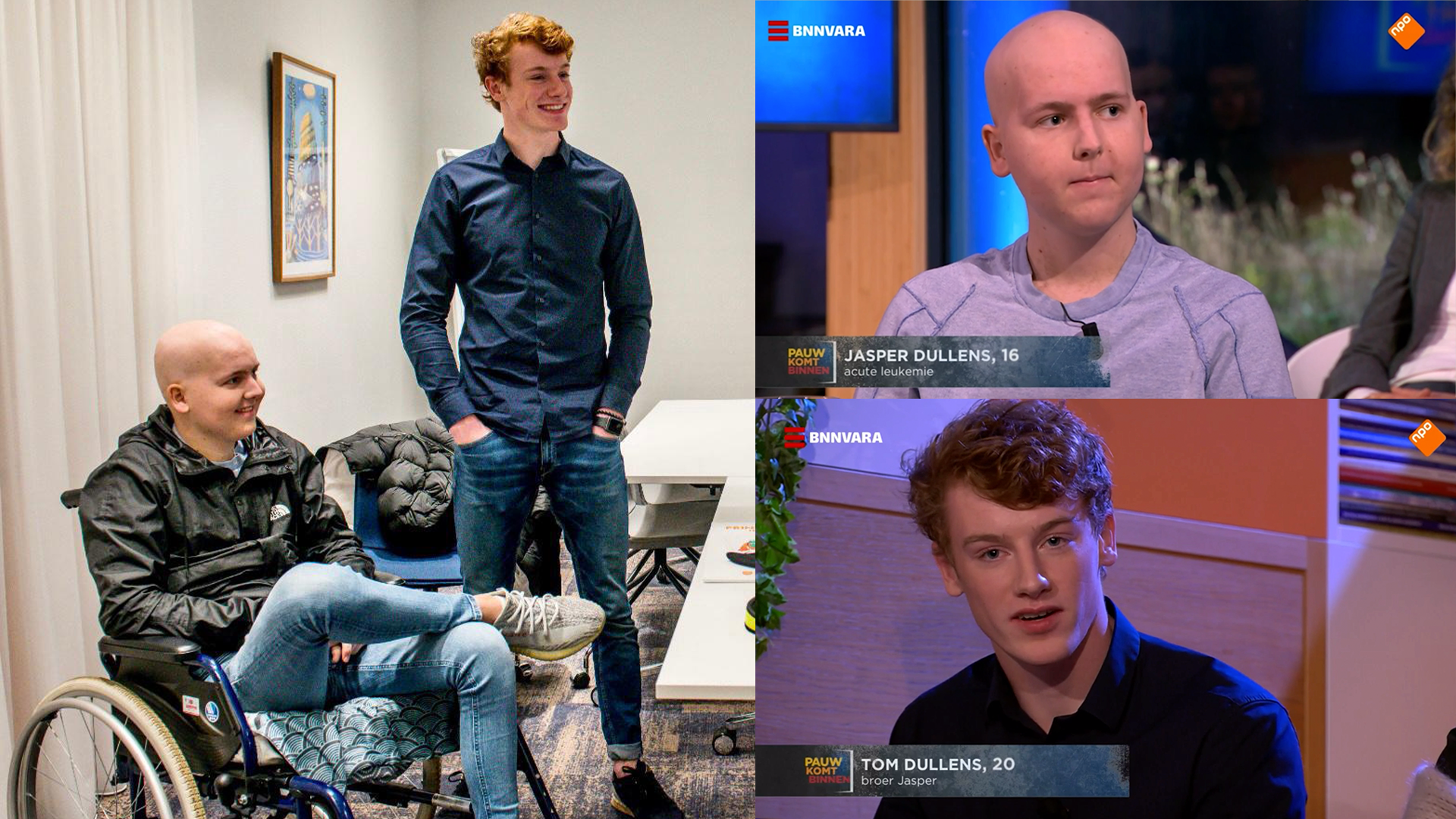 Student Tom: 'Toen ik hoorde dat mijn broertje kanker heeft, stortte ...