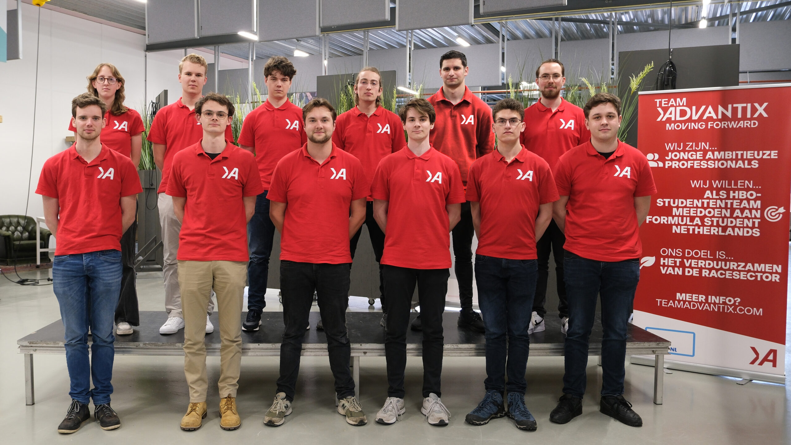 Team Advantix bouwt racewagen voor Formula Student Netherlands - Punt.